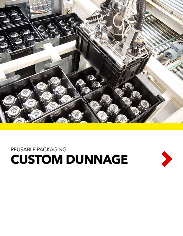 Warehouse Solutions Reusable Packaging | Schaefer Systems International