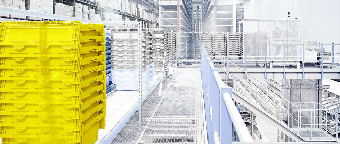 Warehouse Solutions Reusable Packaging | Schaefer Systems International