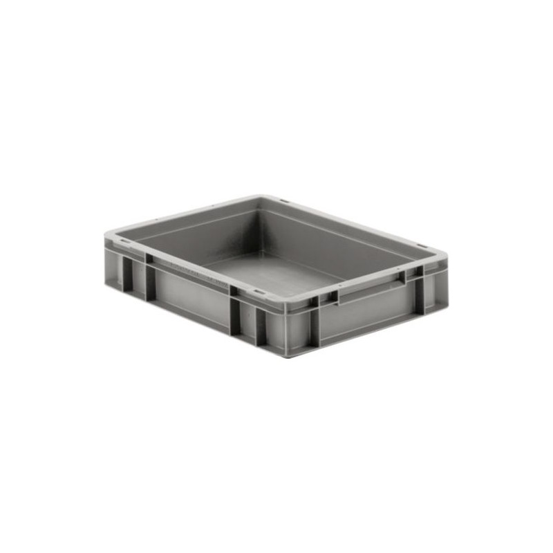 EF Stackable Container Solid Base/Sides 15.8"L x 11.9"W x 04"H ...