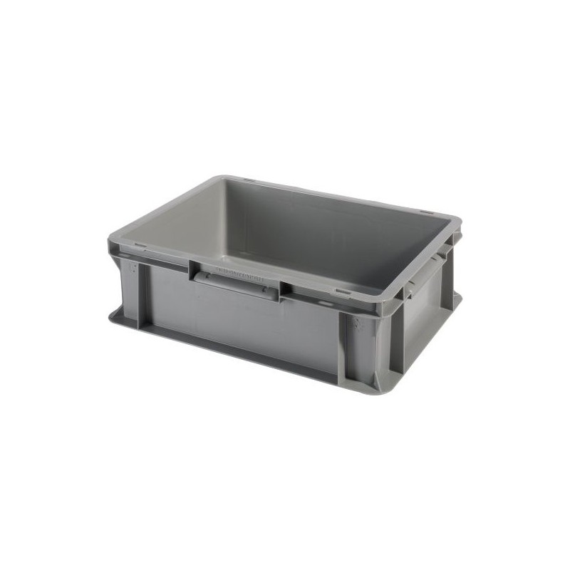 EF Stackable Container Solid Base/Sides 15.8"L x 11.9"W x 4.8"H ...
