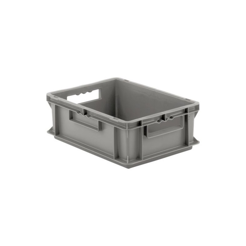 EF Stackable Container Solid Base/Sides 15.8"L x 11.9"W x 5.6"H ...