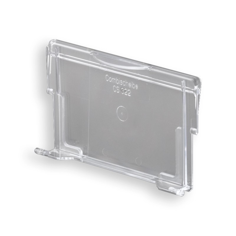 Schaefershelving.com | LF CS322 Hopper Stackable Bin Flap Clear for ...