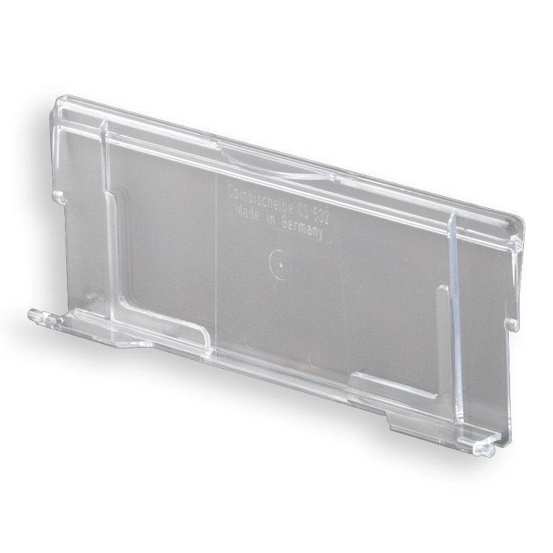 Schaefershelving.com | LF CS531 Hopper Stackable Bin Flap Clear for ...