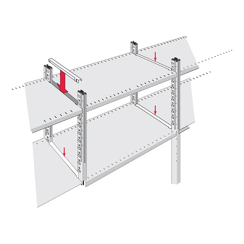Schaefershelving.com | 1.2"W Infill Shelf Pieces for R3000 Industrial ...