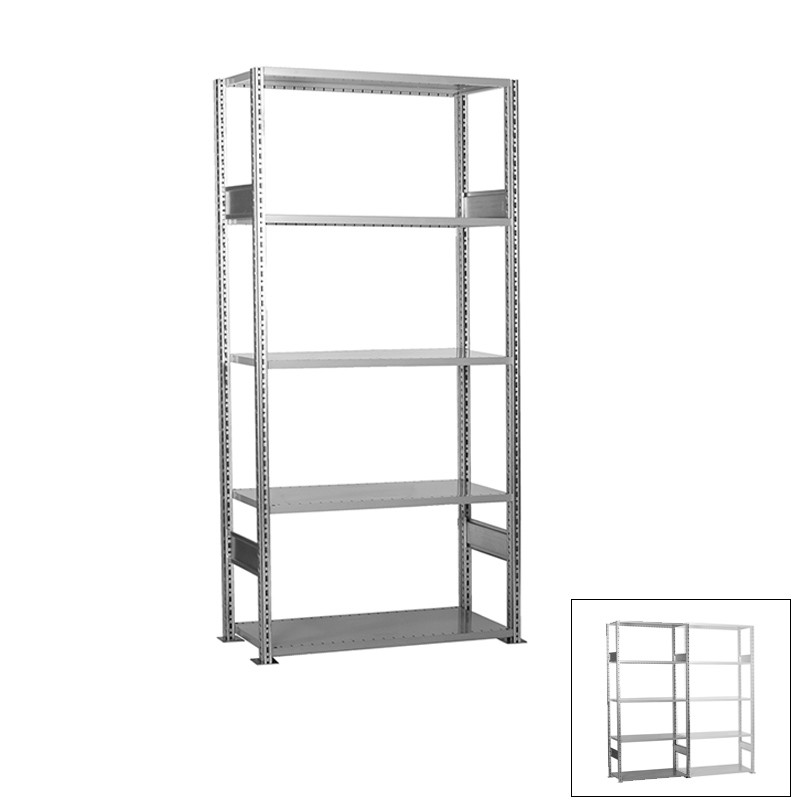 Schaefershelving.com | 85"H x 51"W x 24"D R3000 Heavy Duty Starter Open ...