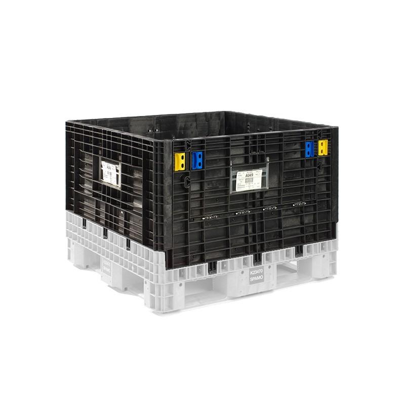 Schaefershelving.com | SB484525 Collapsible Bulk Container | Bins and ...